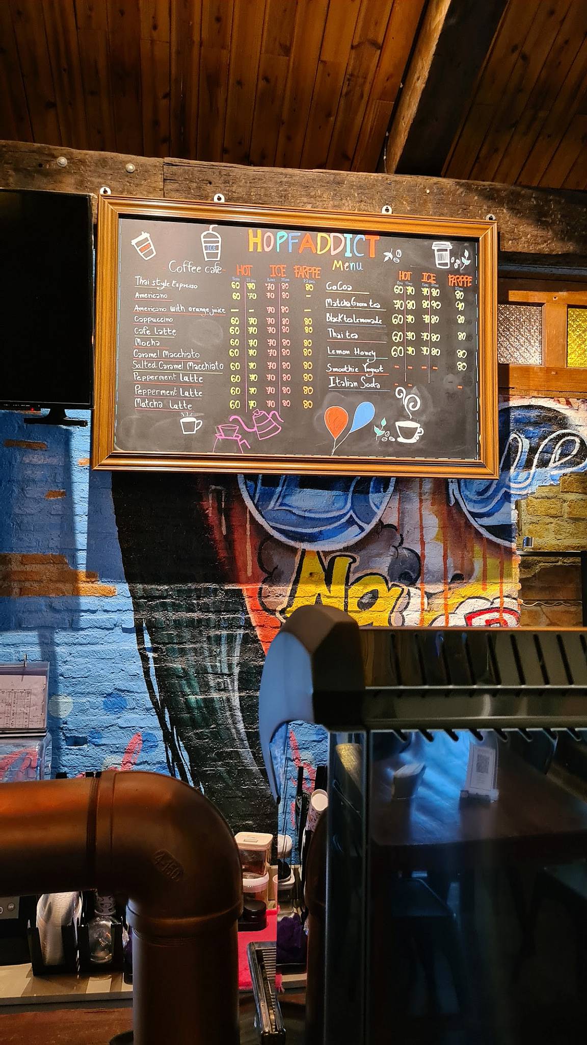 Menu at HopfAddict Garden Rayong restaurant, Map Ta Phut