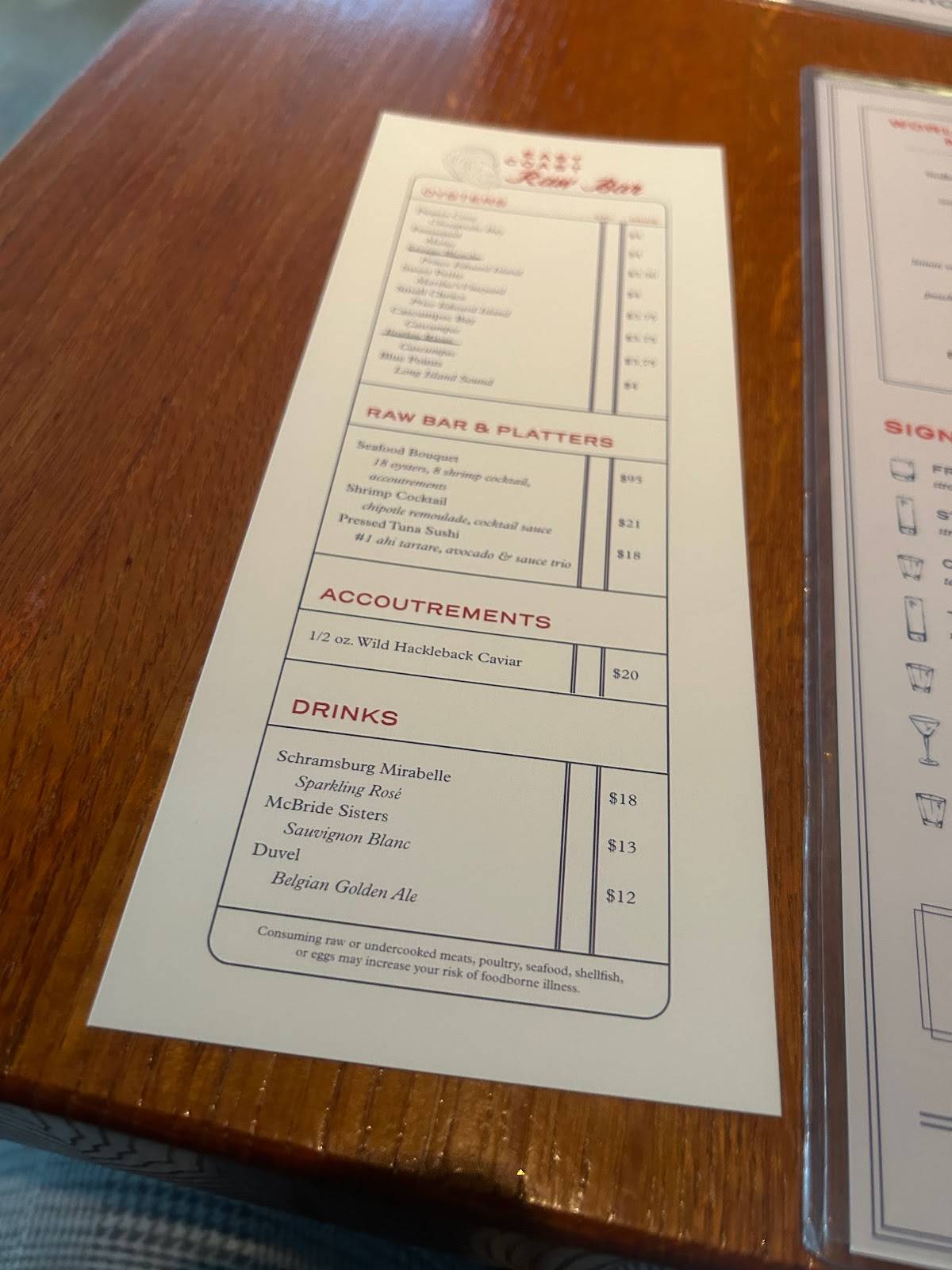 Menu at Hudson House restaurant, Addison, Belt Line Rd