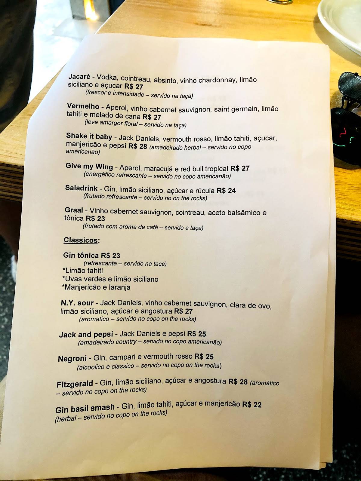 Menu em Jacaré Vermelho Pizza House restaurante, Maringá