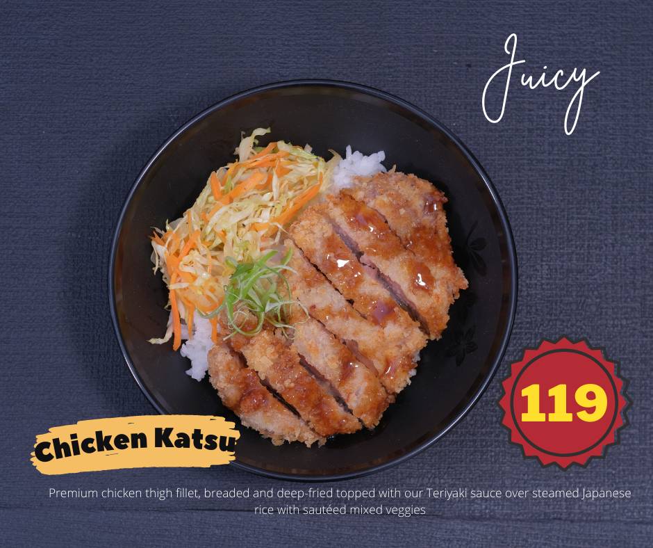 Menu at Katsu'to restaurant, Quezon City