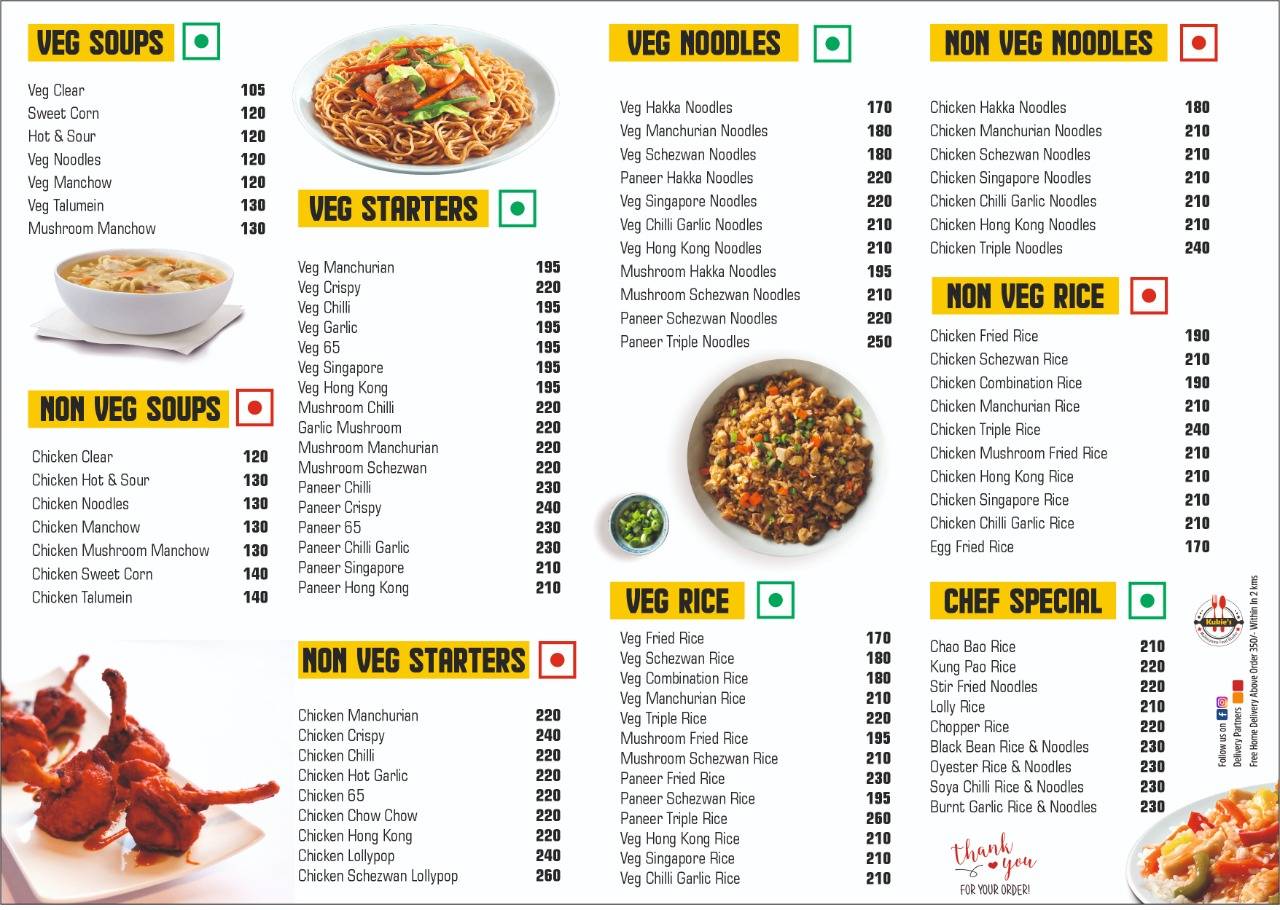 Menu at Kukie's Multicuisine Food Studio, Navi Mumbai, Shop No 2 Plot ...