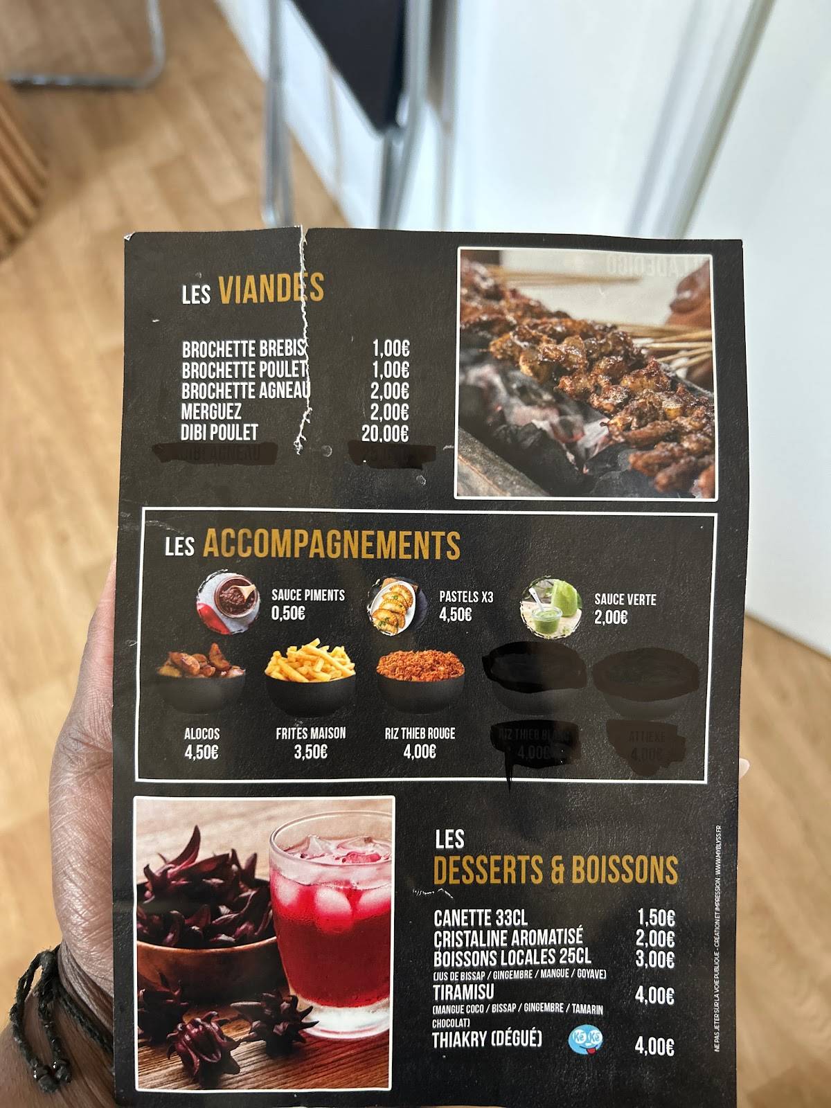 Menu au Les grillades d’IGO restaurant, Créteil