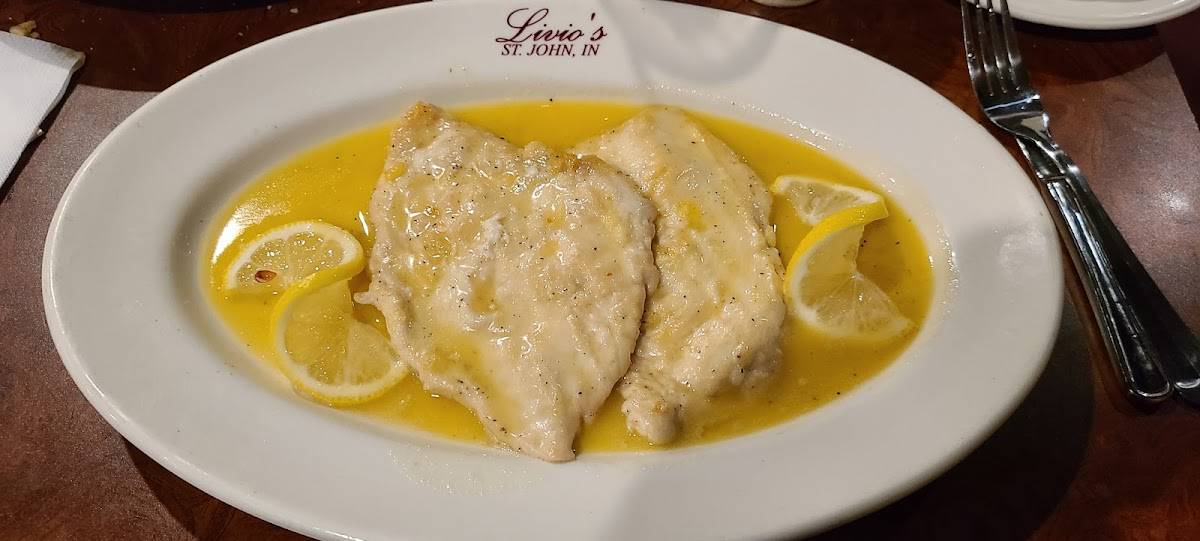 Menu at Livio's Restaurant, Saint John