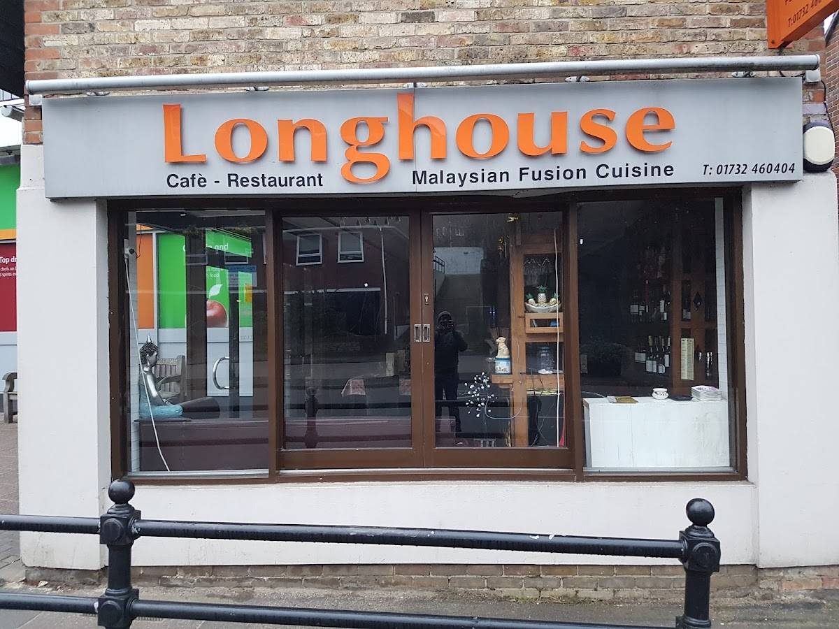 Menu at Longhouse Malaysian Fusion restaurant, Sevenoaks