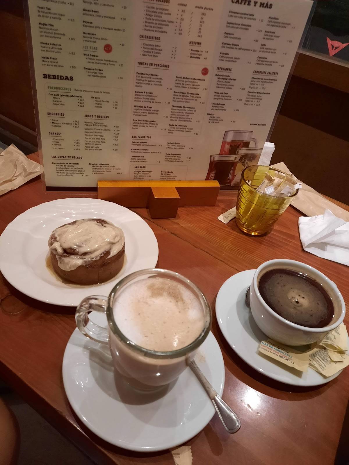 Carta del café Lucio Caffé, Miraflores, Angamos 1095 Esquina Angamos ...