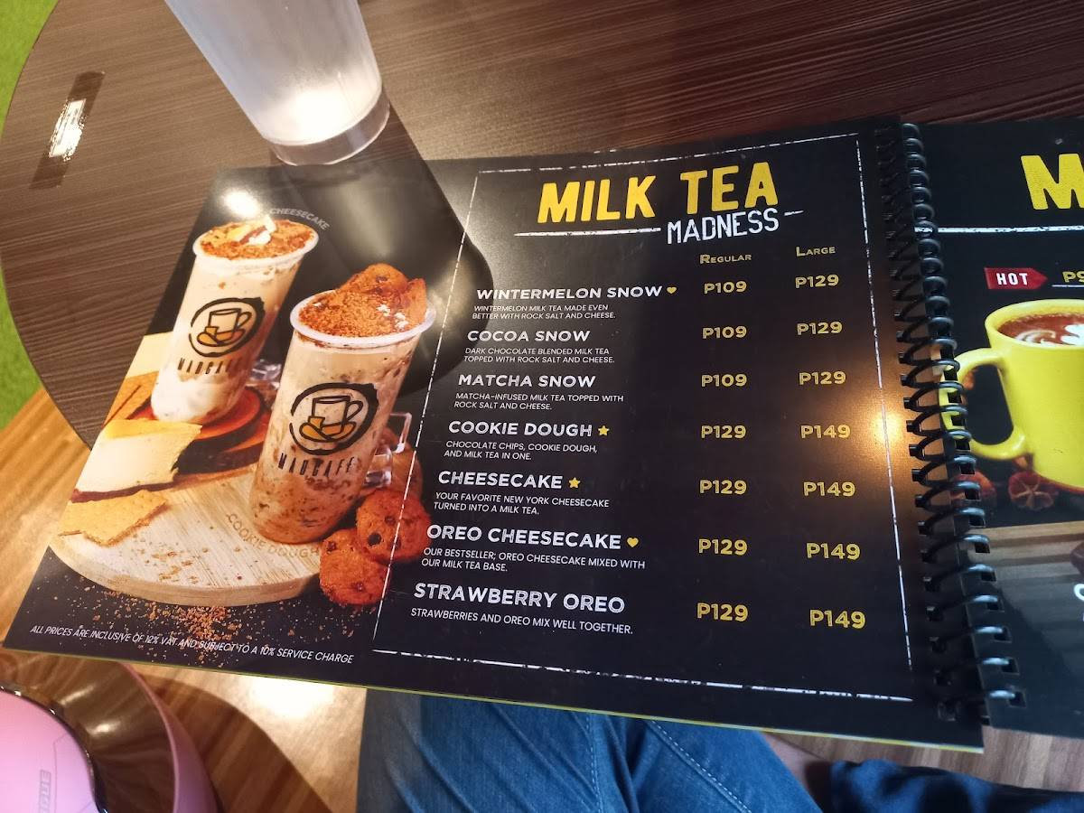 Carta de Madcafe PH Don Antonio, Ciudad Quezon