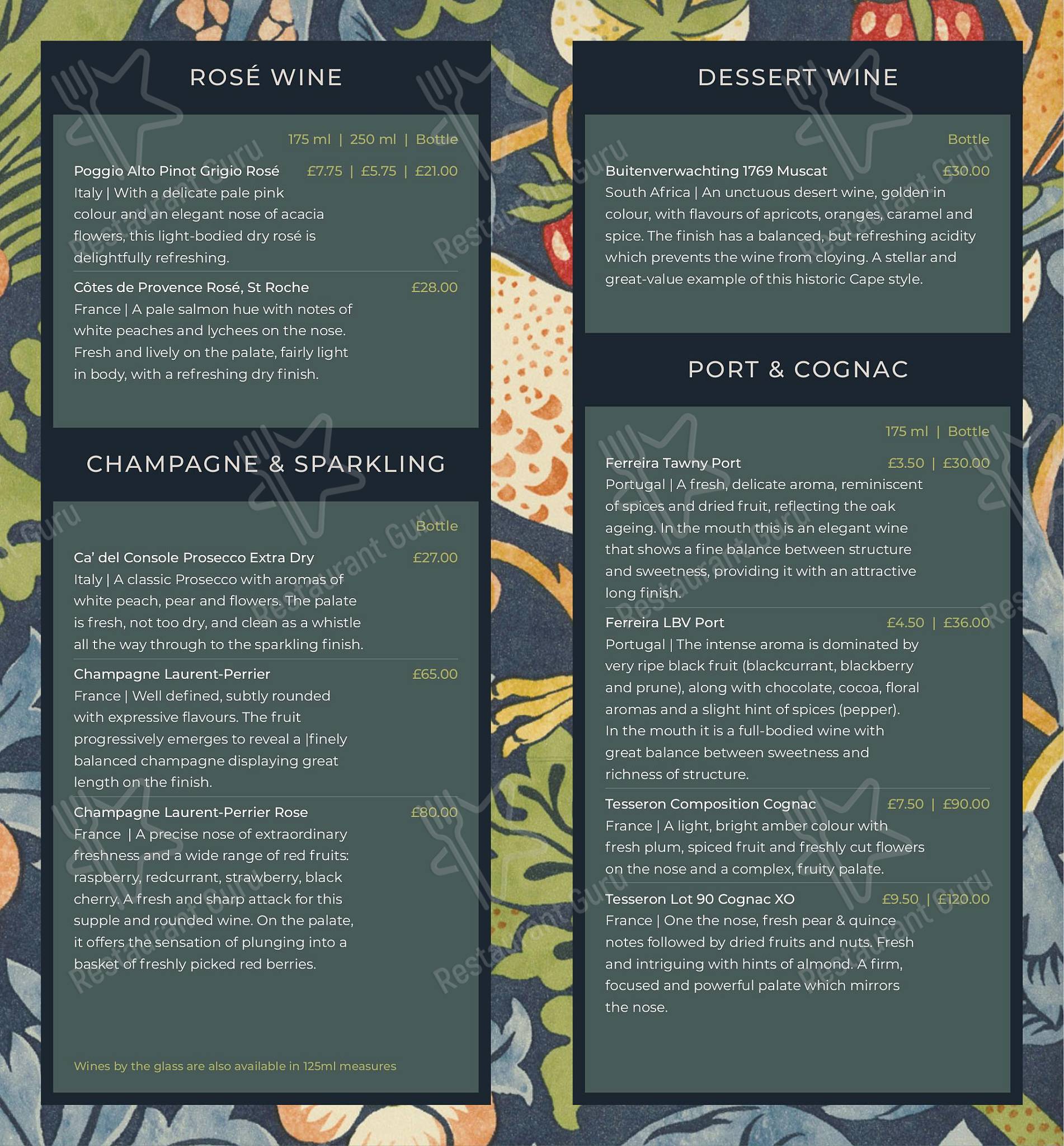 Menu at 15 Queen Street pub & bar, Maidenhead