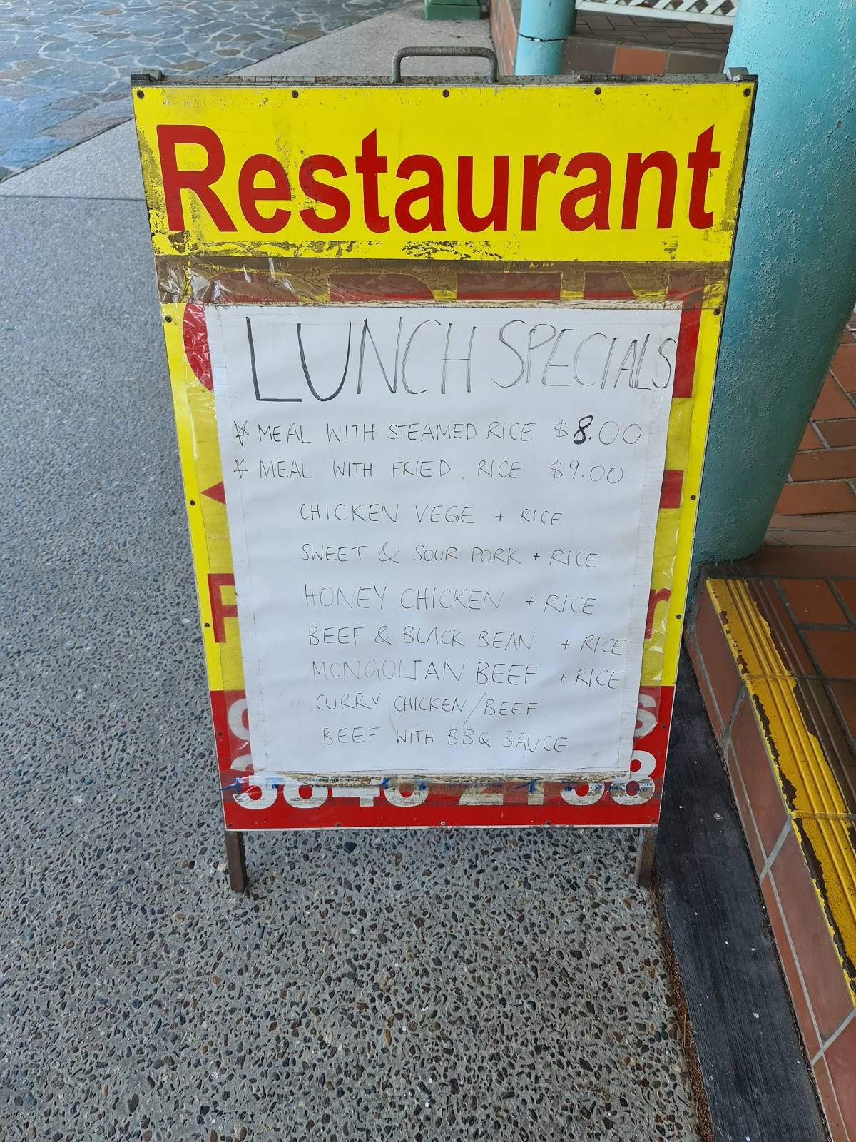 Menu at Dynasty Chinese Take Away restaurant, Margate