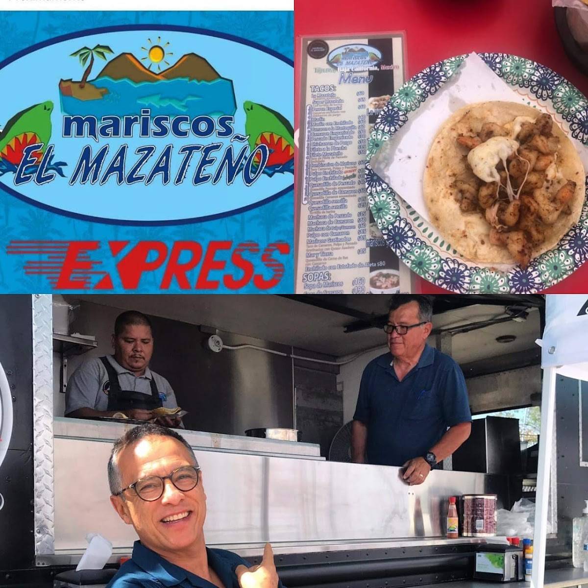Carta del restaurante Mariscos El Mazateño Express, Tijuana