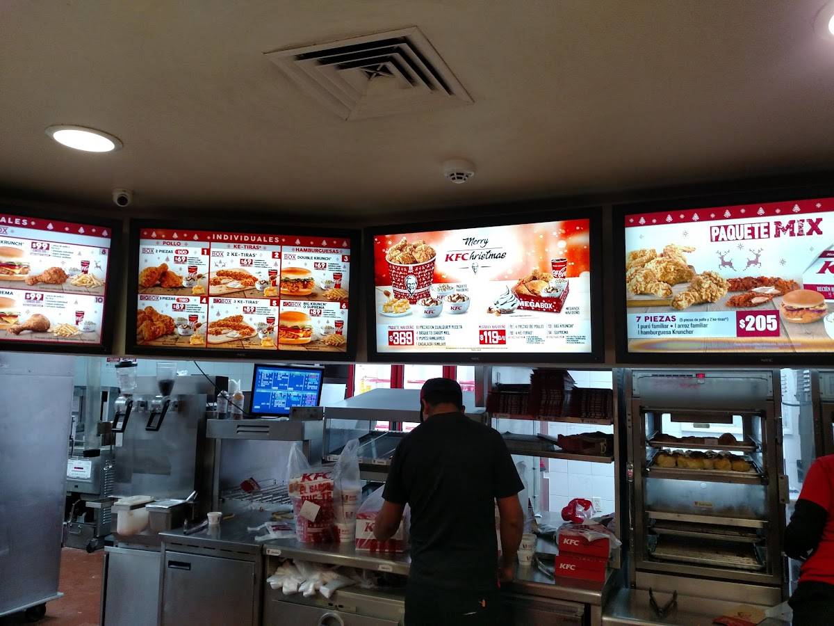 Carta del restaurante Kentucky Fried Chicken, Ciudad del México, Av ...