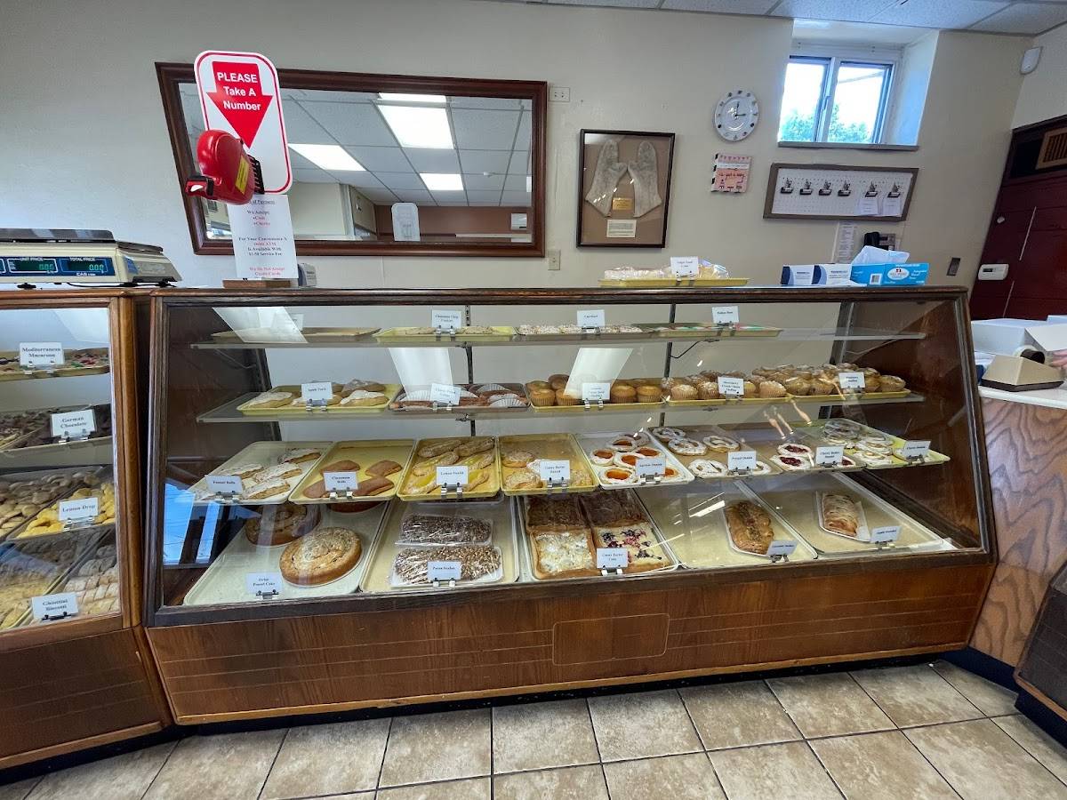 Menu at Missouri Baking Co bakery, St. Louis
