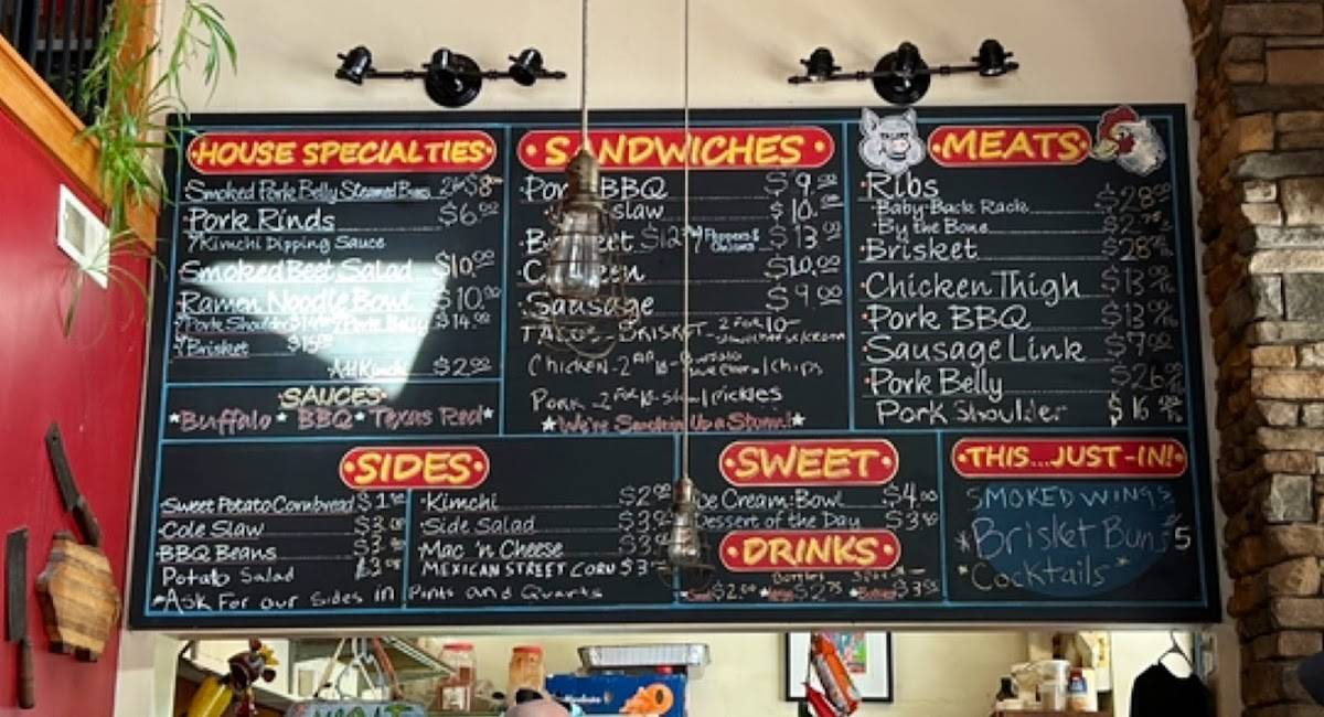Menu at Mitch's Barbeque Restaurant & Catering, Warrendale