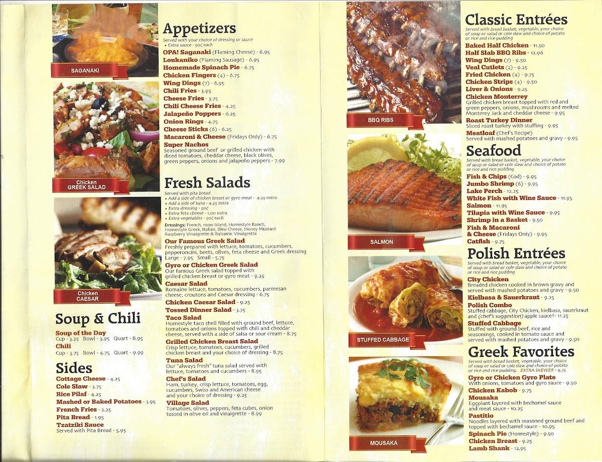 Menu at Monroe Grill & Bar, Monroe, S Telegraph Rd