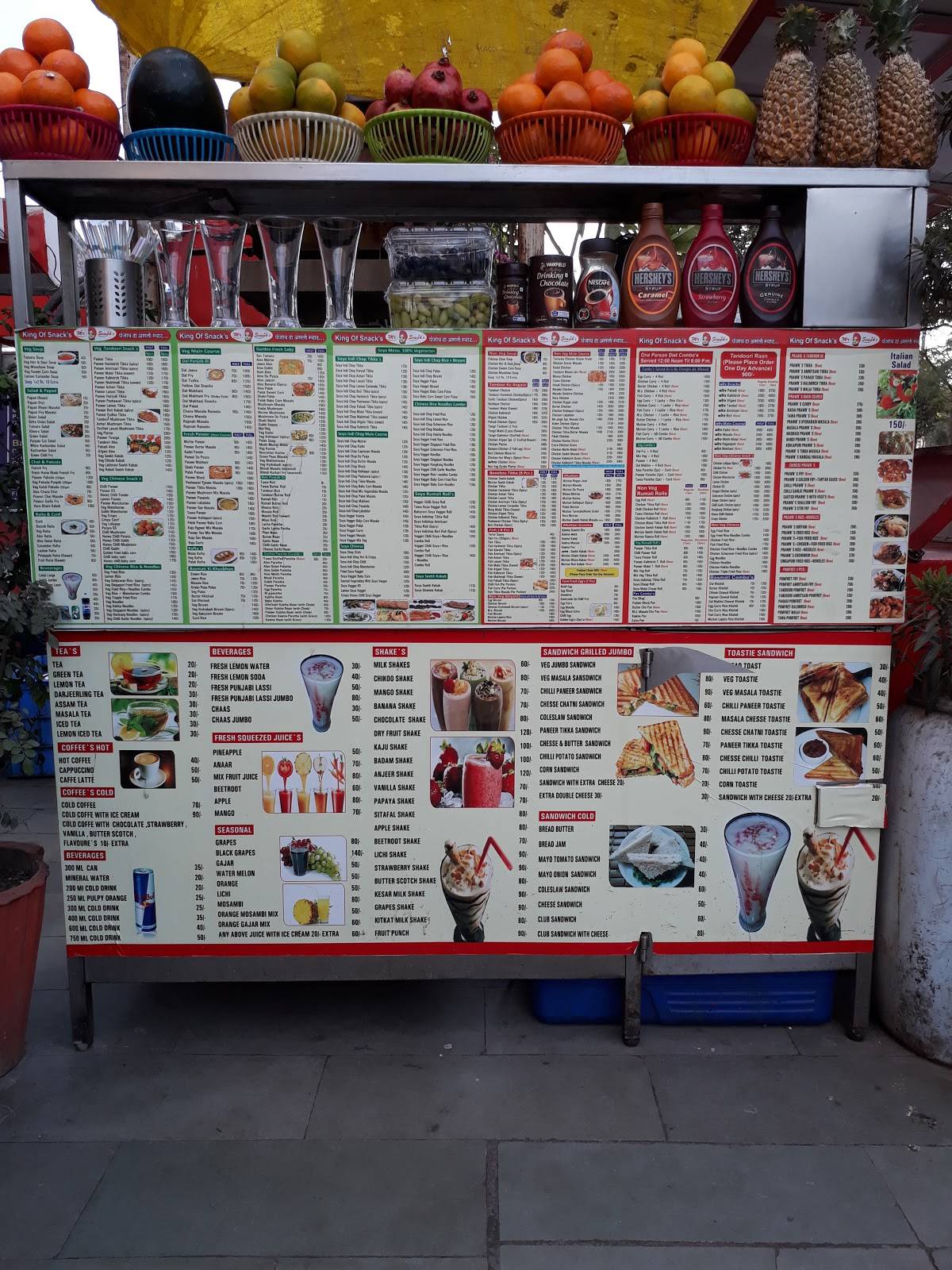 Menu at Mr.Singh's Restaurant, Indore, G-1