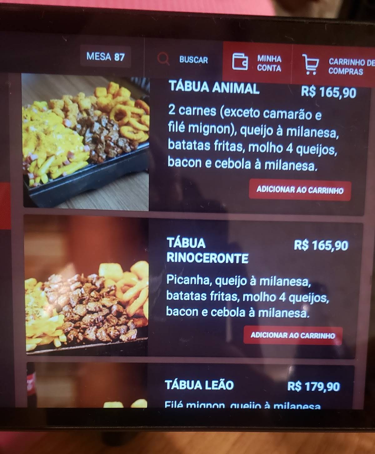 Menu em Mundo Animal Lanchonete Temática pub & Bar, São Bernardo do Campo
