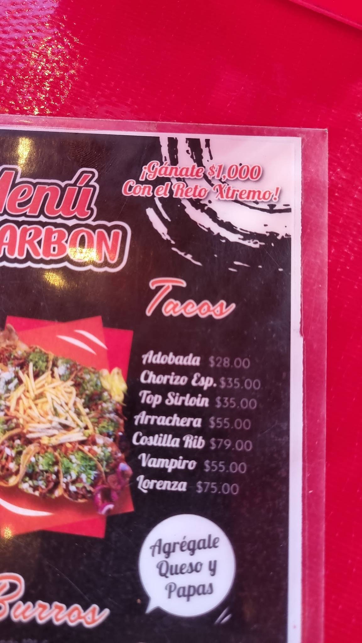 Menu at.Nos mudamos a Gastro17.. A espaldas del pockets Rio restaurant ...