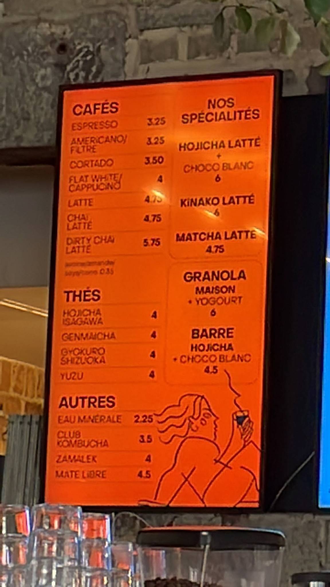Menu at OSMO X MARUSAN Café-Terrasse, Montréal
