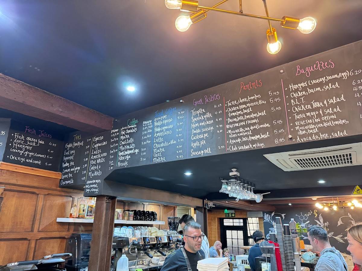 Menu at Love Coffee Co. High street cafe, Oxford