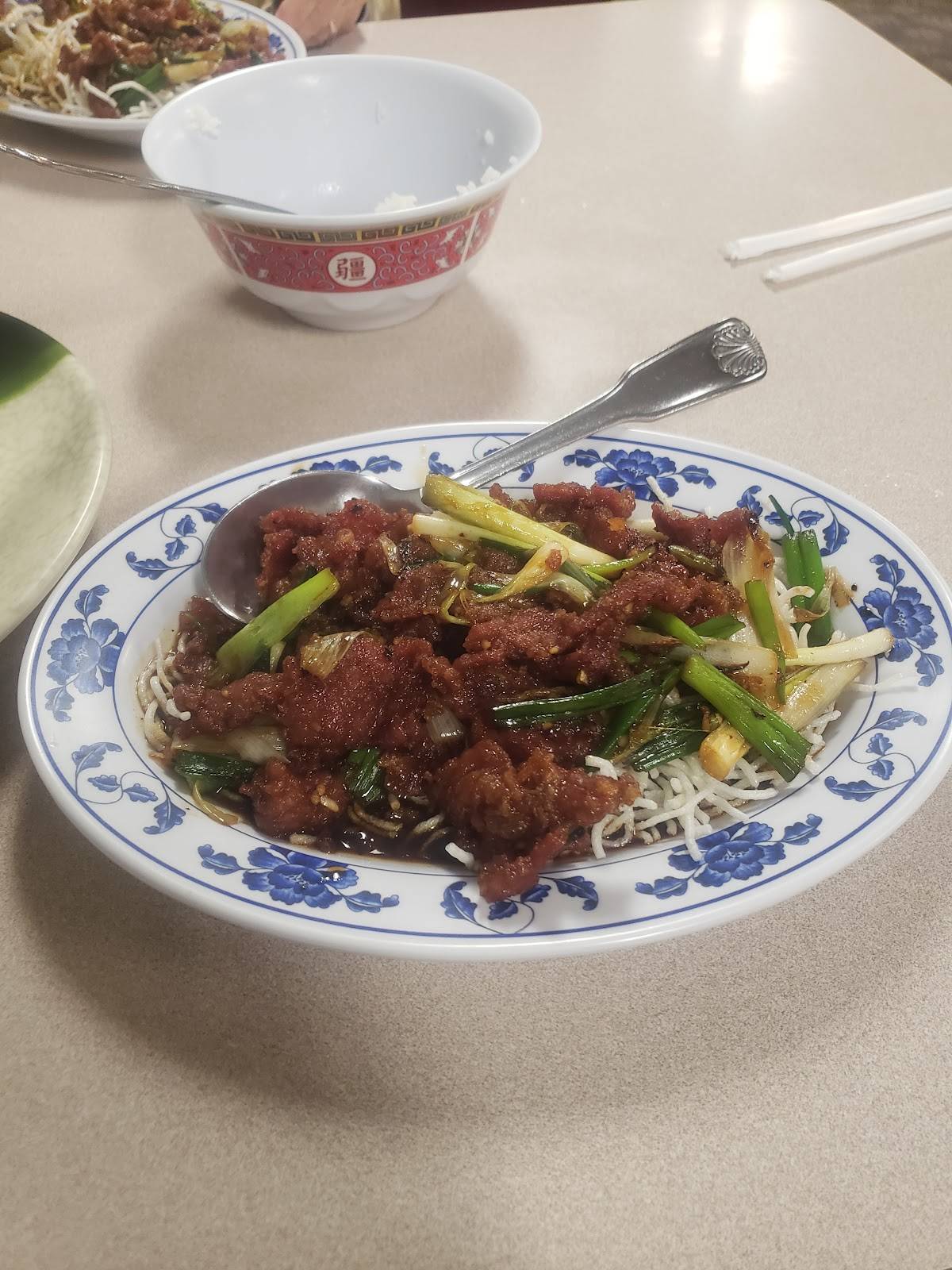 Menu at Peng's Pavilion restaurant, Calhoun