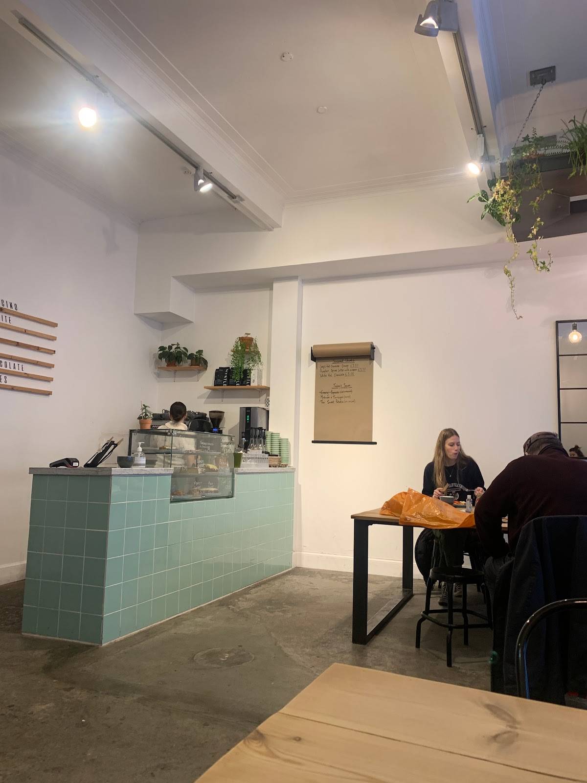 Menu at Little Bird cafe, Perth