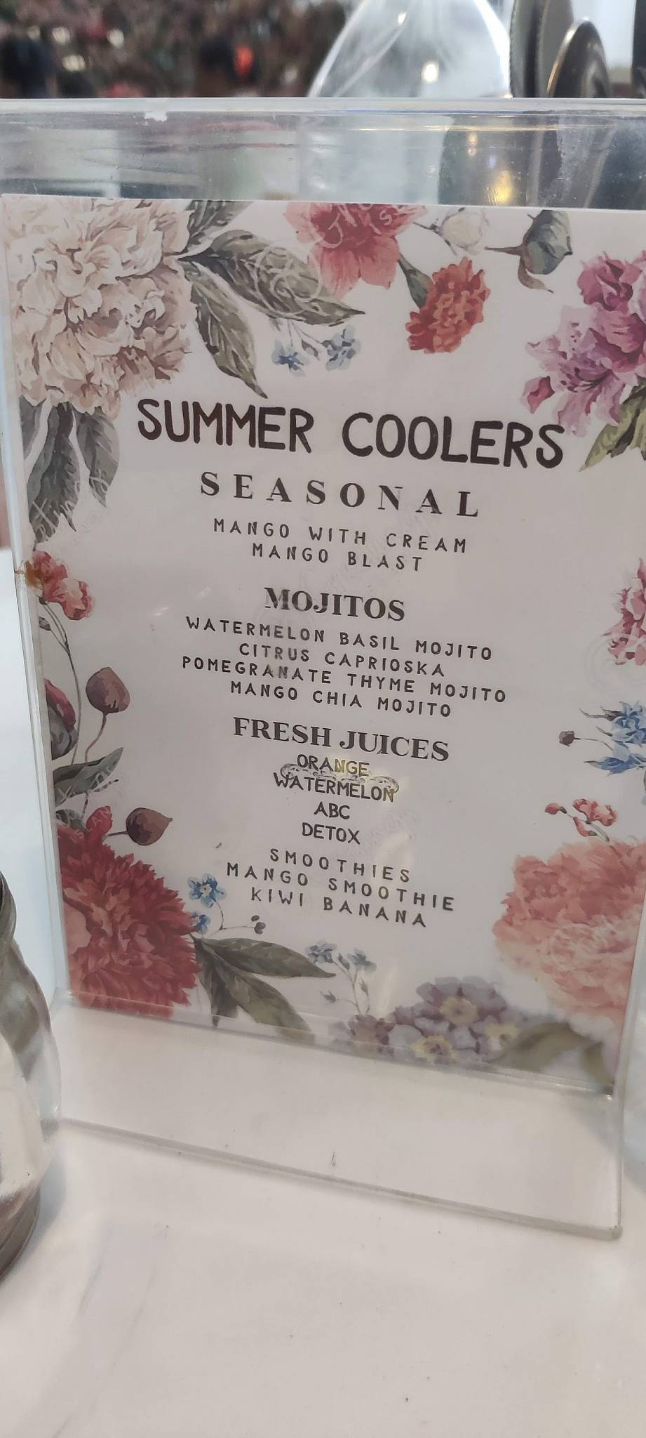Menu at Pimlico Kothrud, Pune