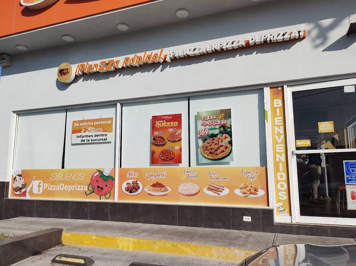 Carta del restaurante Pizza Deprizza Las Puentes, San Nicolás del los Garza