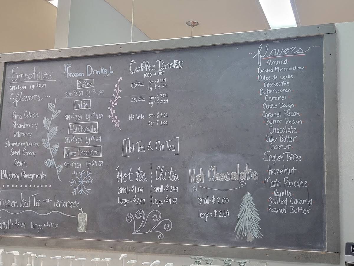 Menu at Ponduce Farms restaurant, Numidia