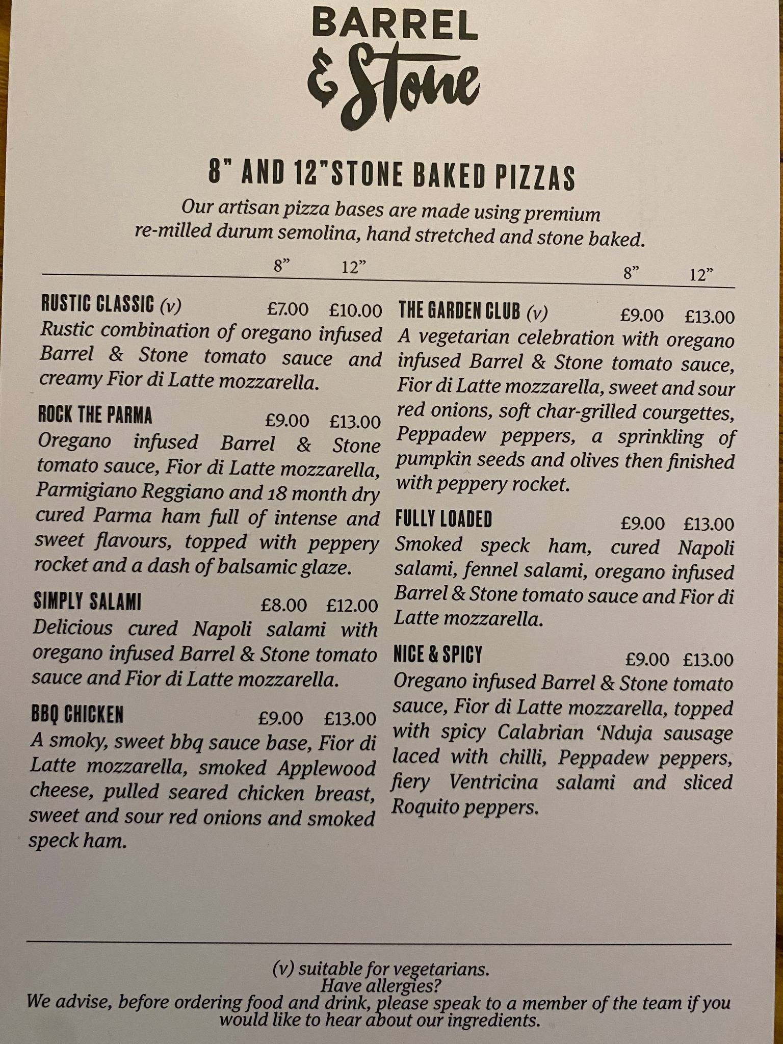 Menu at Aigburth Arms pub & bar, Liverpool