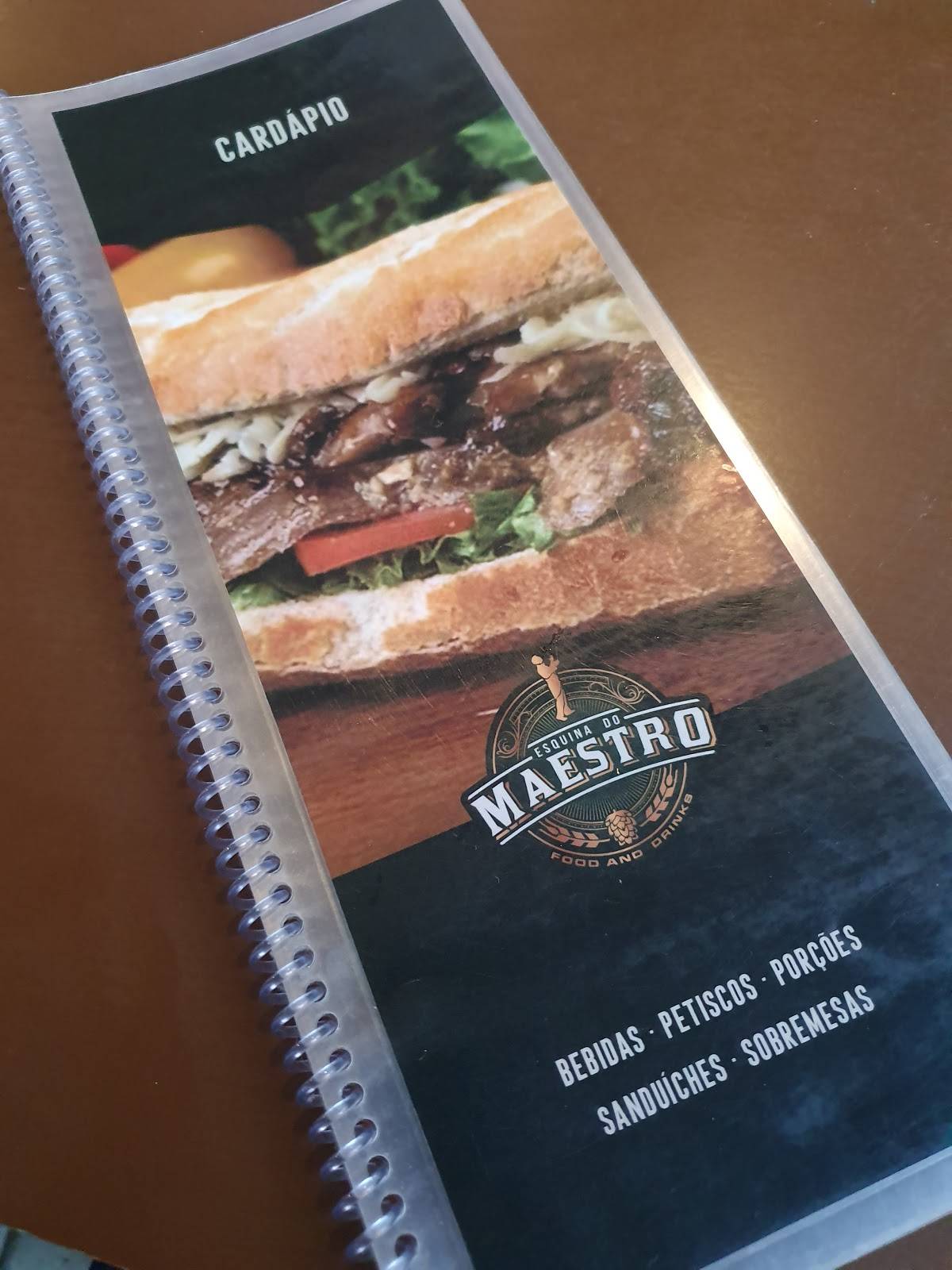 Menu em Esquina do Maestro pub & Bar, Curitiba, R. Maestro Francisco ...
