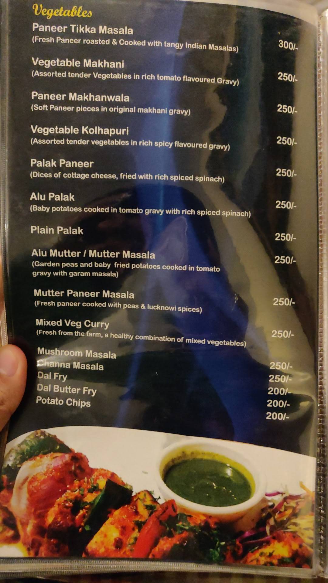 Menu at Blue Nile Restaurant, Pune, 102