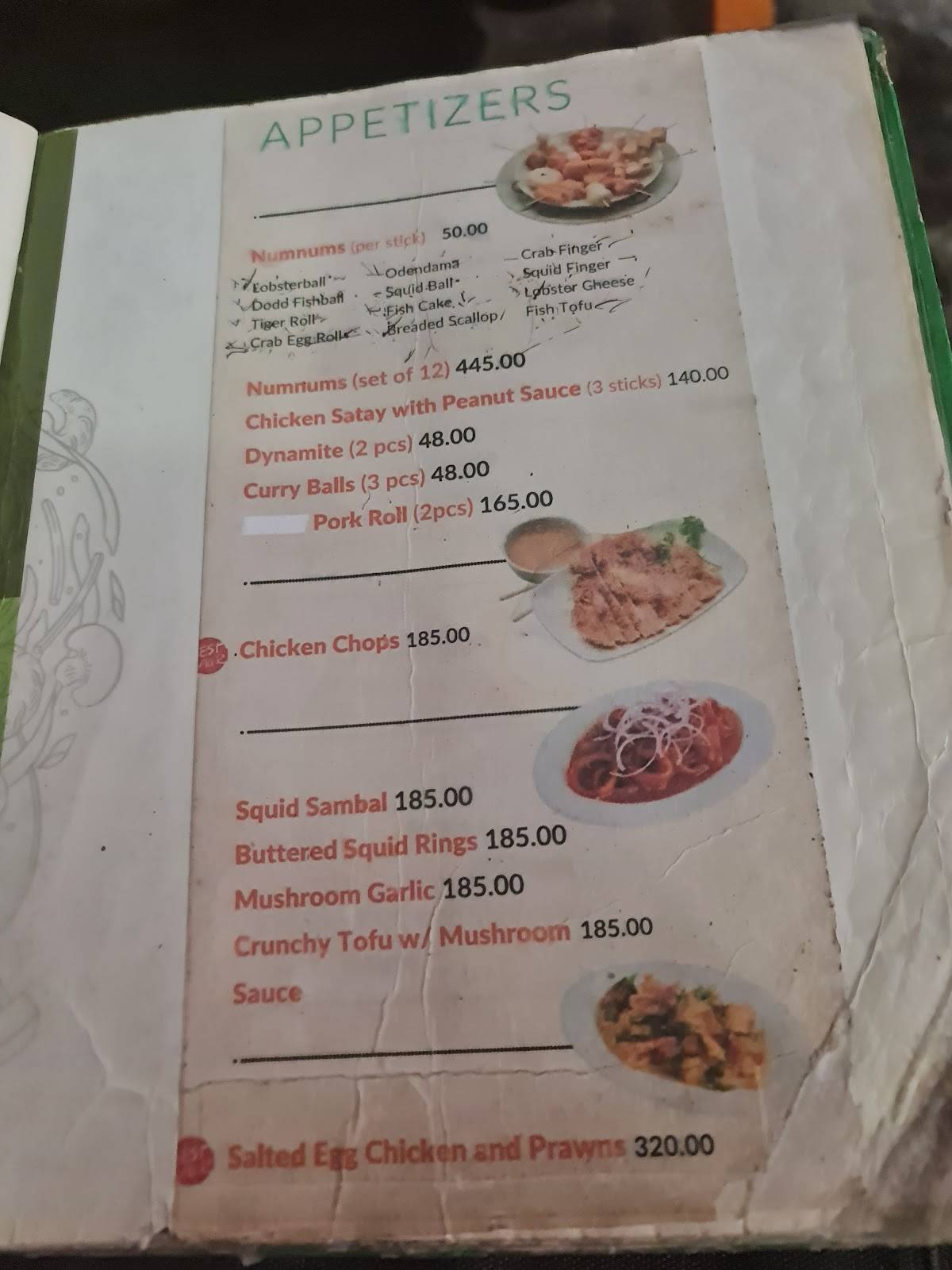 Menu at Bugis Singapore Street Food restaurant, Quezon City, 78 Nicanor ...