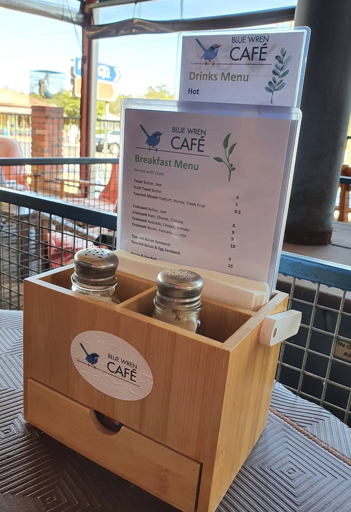 Menu at Blue Wren Cafe Dwellingup, Dwellingup