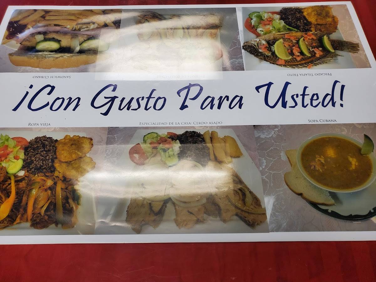 Menu at Casa Cubana Restaurant, London, 411 Hamilton Rd