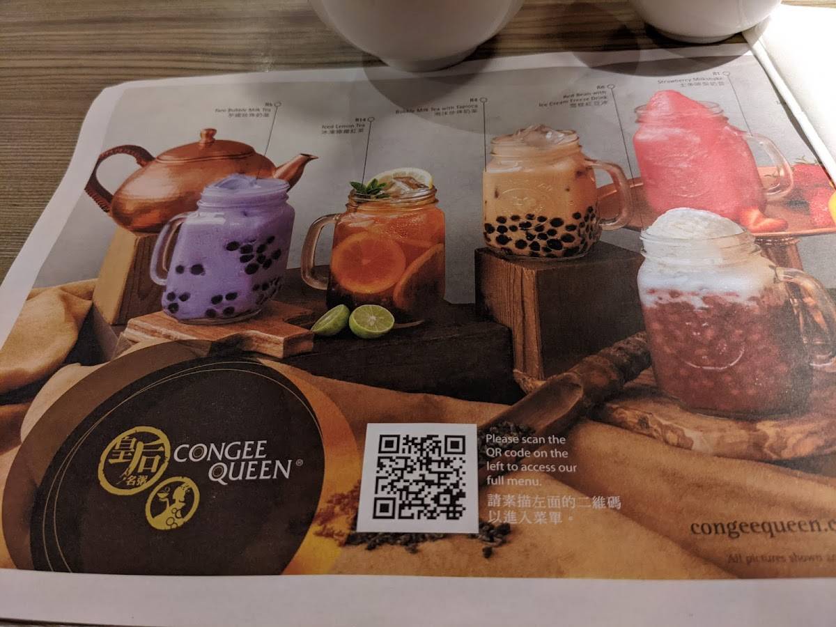 Menu at Congee Queen restaurant, Toronto, Sheppard Ave E Unit 0425
