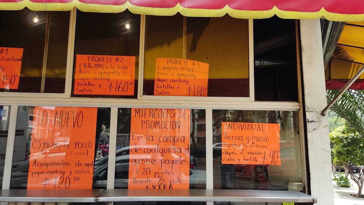 Carta del restaurante EL CHE POLLO ( Pollos Y Costillas A La Leña ...