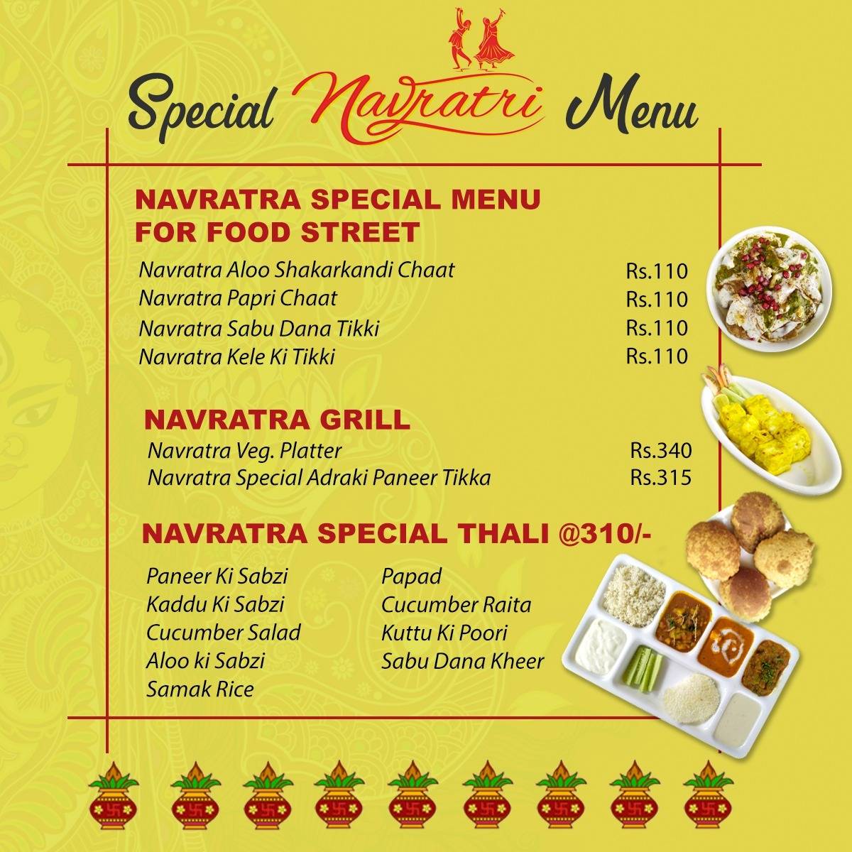 Menu at Food Bazar, Jalandhar, At Madan Flour Mills Compound