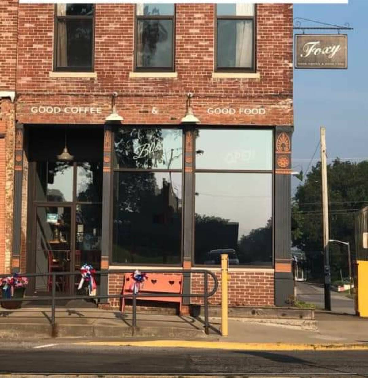 Menu at Foxy restaurant, McLeansboro