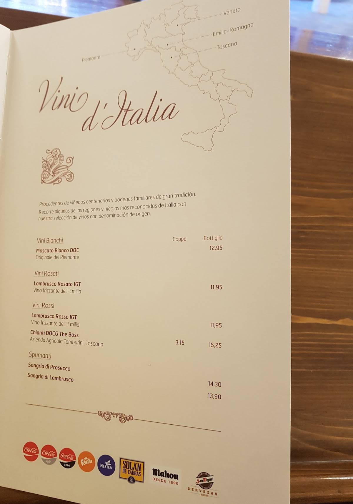 Menu at Restaurant La Tagliatella Som Multiespai, Barcelona, Barcelona ...