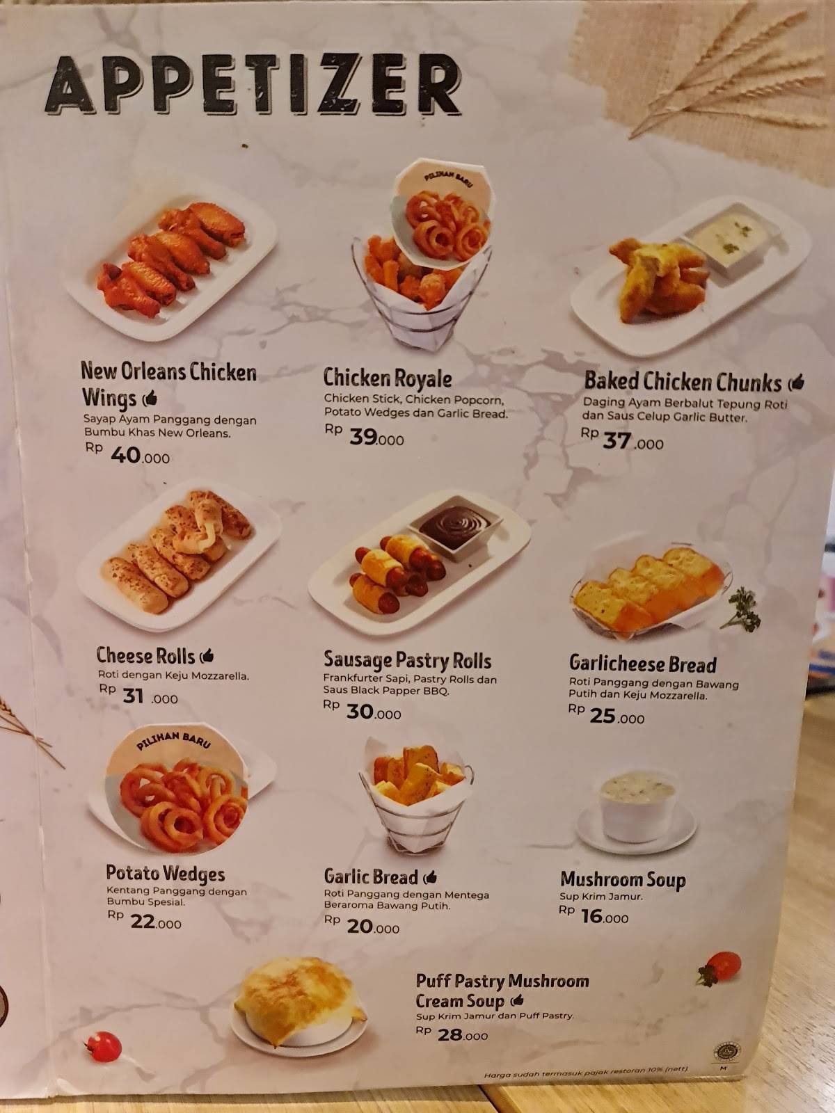 Menu at Pizza Hut Restoran - Delta Plaza Surabaya restaurant, Surabaya