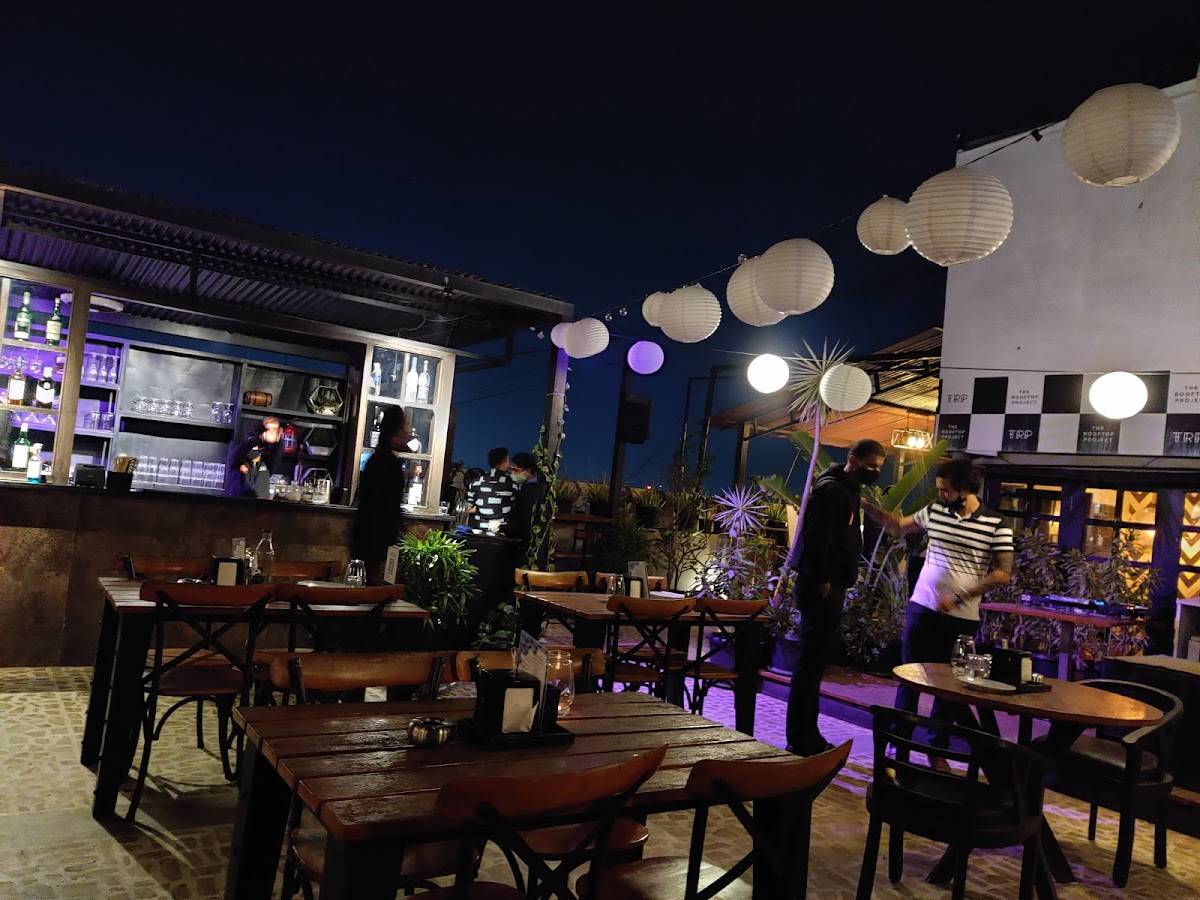 Menu at The Rooftop Project (TRP), Pune