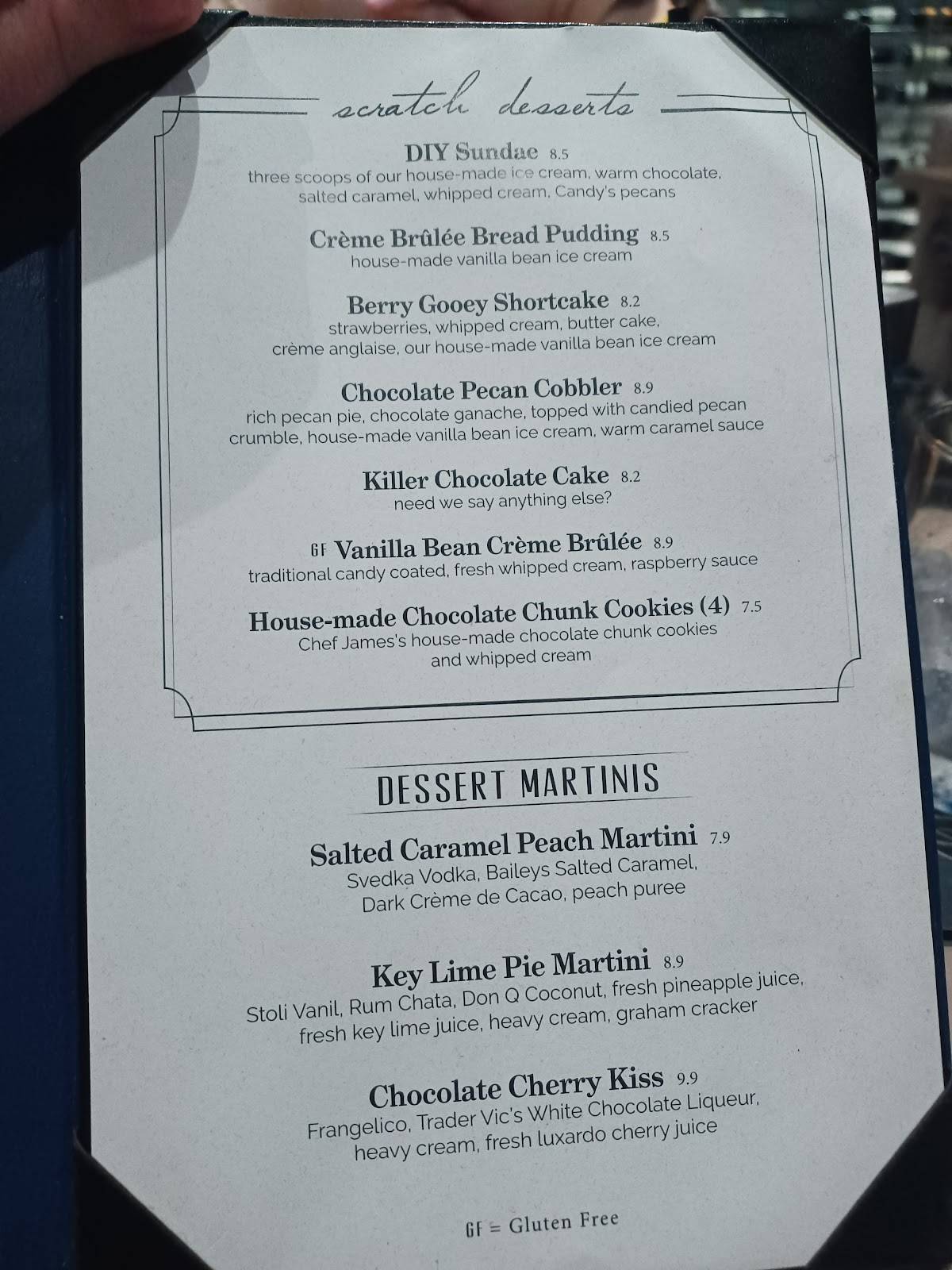 Menu at The Sacred Pepper restaurant, Tampa