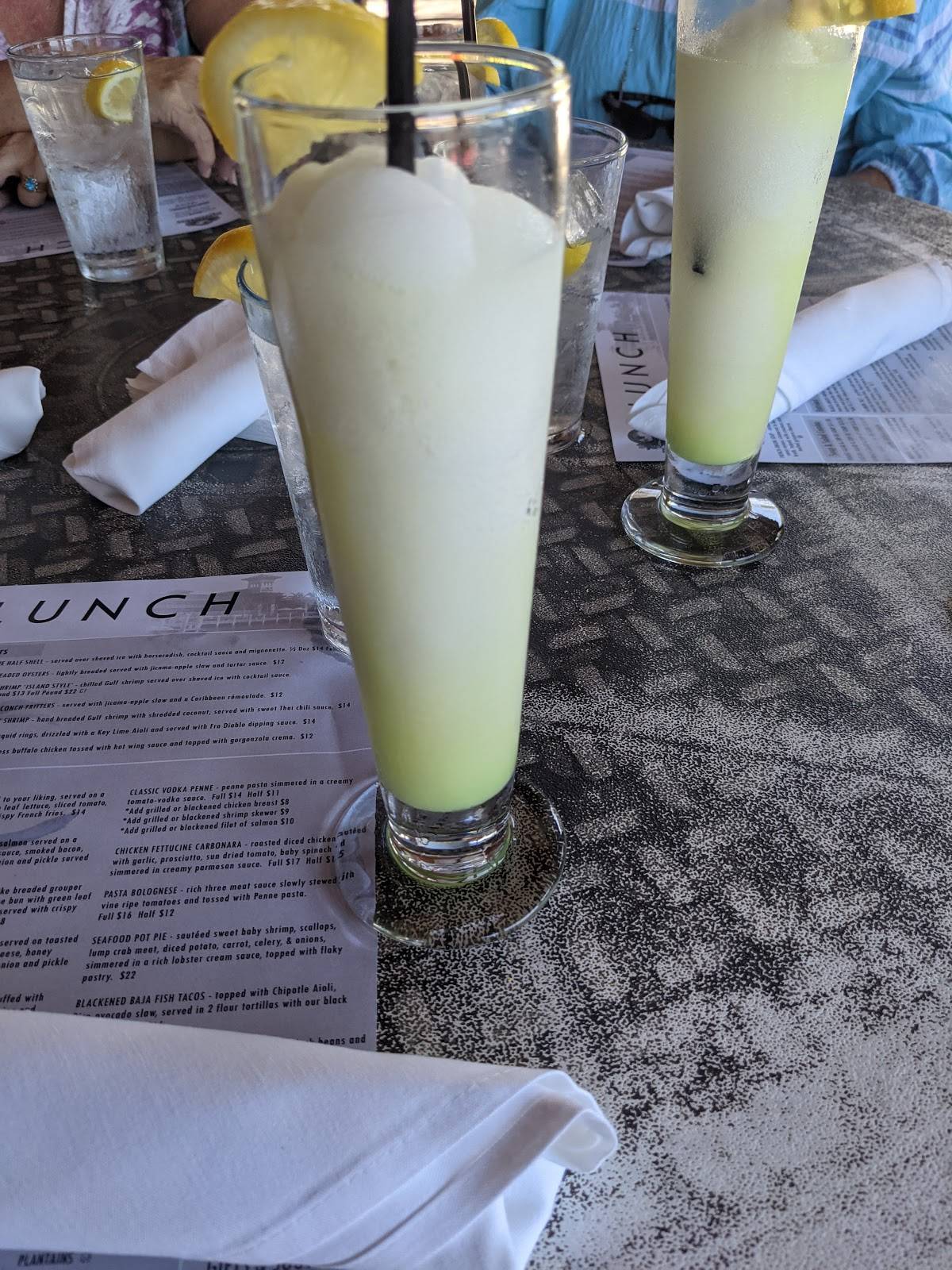 Menu at Rumrunners steakhouse, Cape Coral, Cape Harbour Dr