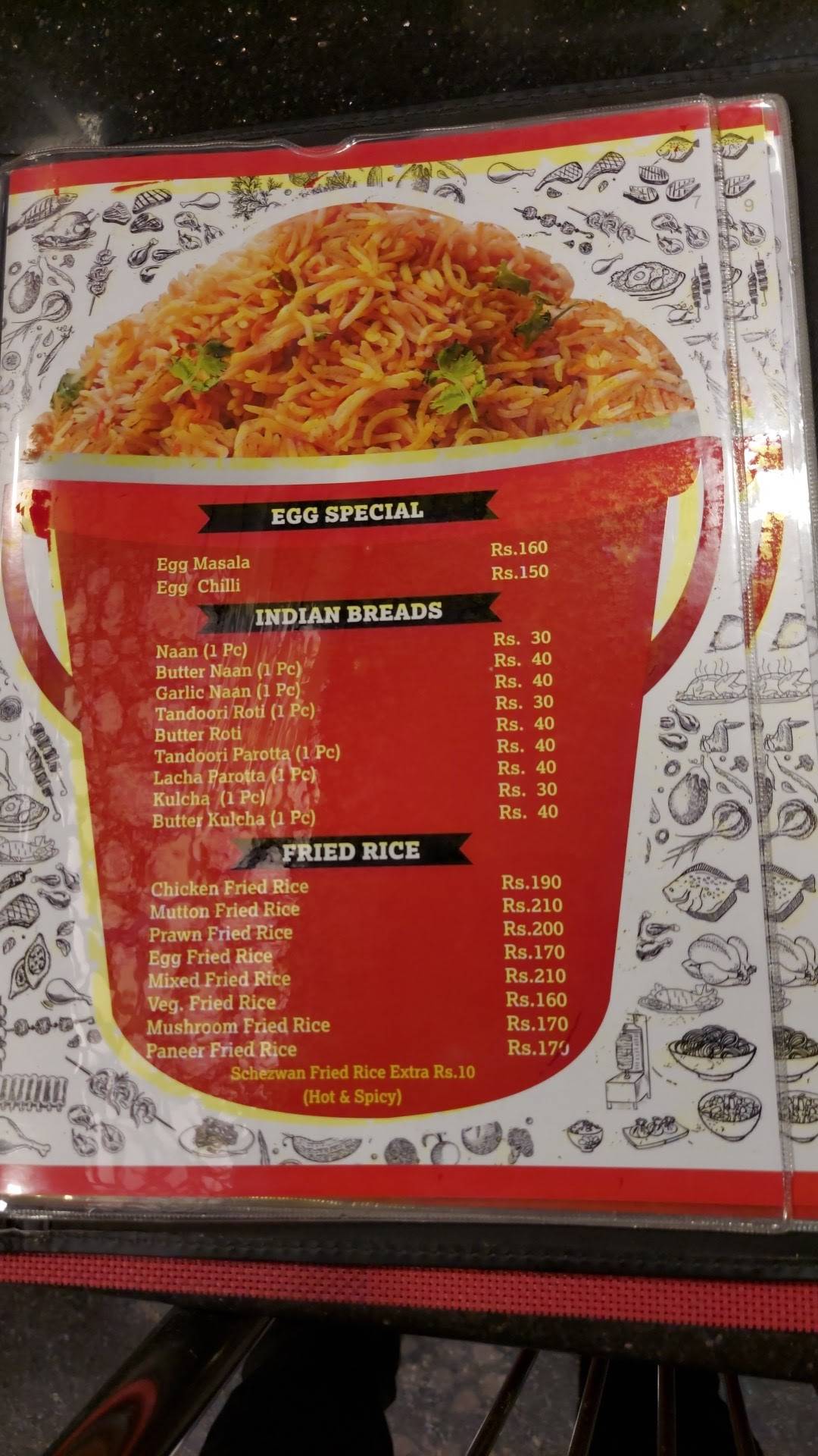 Menu at SS Hyderabad Biryani Irungattukottai, Sriperumbudur, No 57