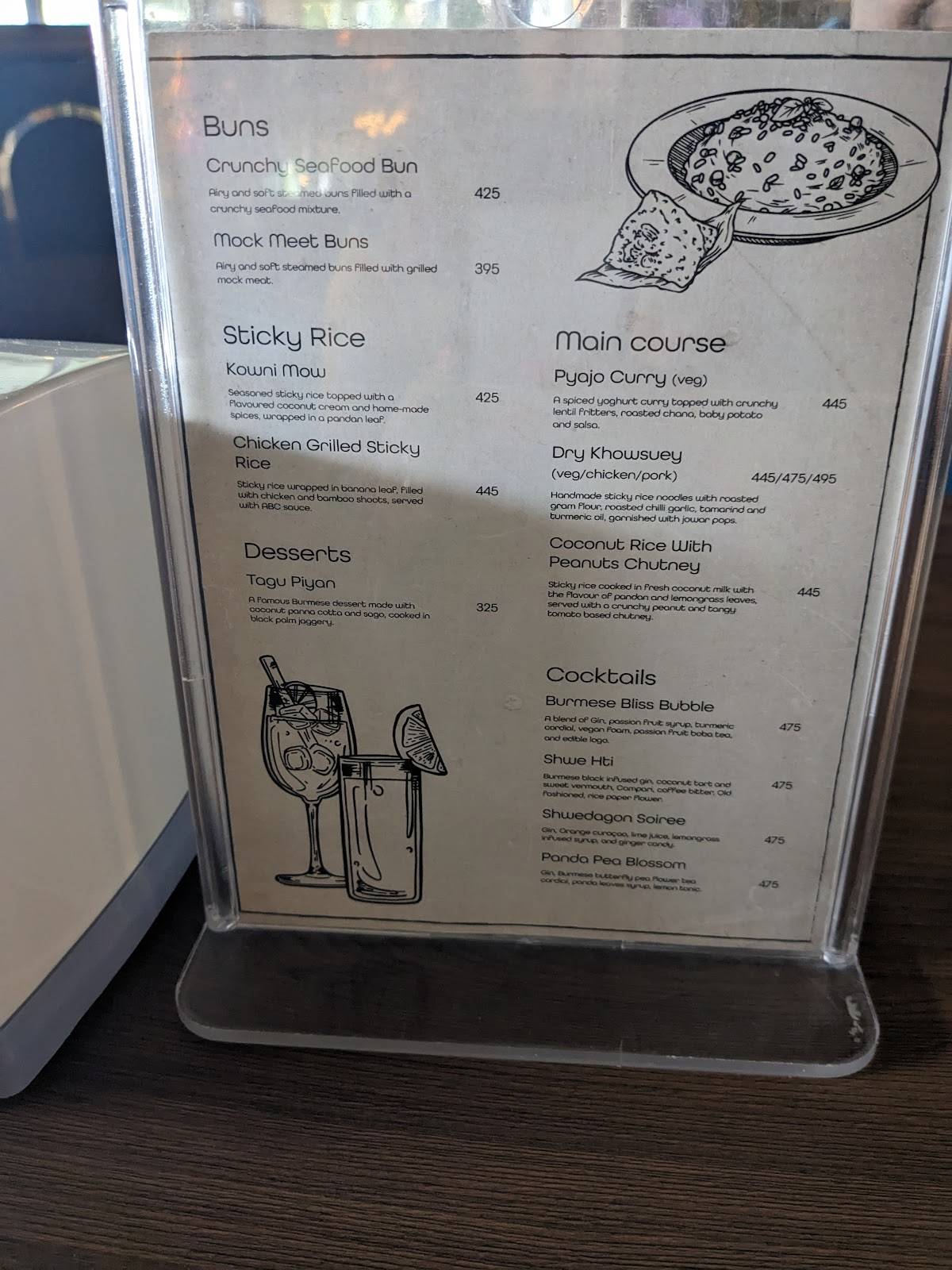 Menu at Sashay Taproom & Kitchen, Bengaluru