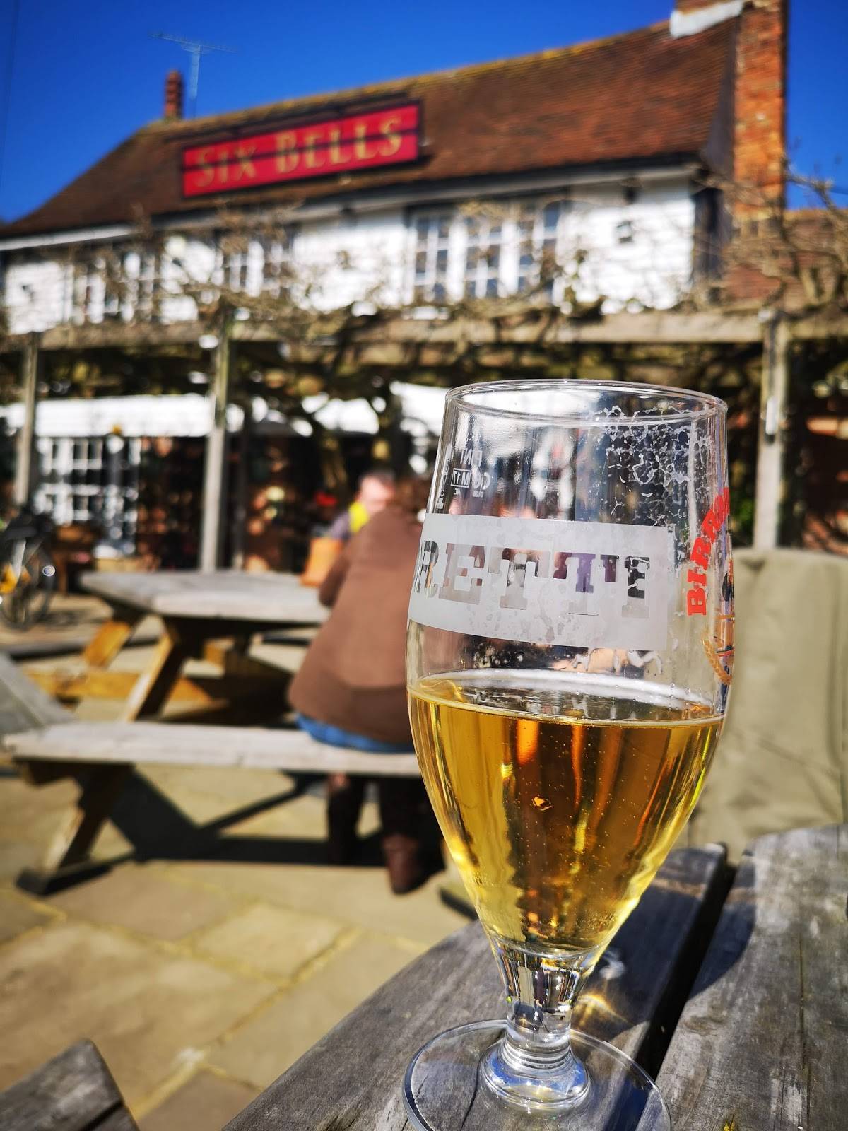 Menu at Six Bells Inn pub & bar, Shadoxhurst