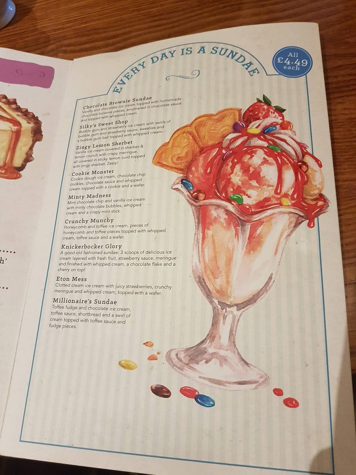 Menu at Silkwood Farm - Farmhouse Inns pub & bar, Ossett