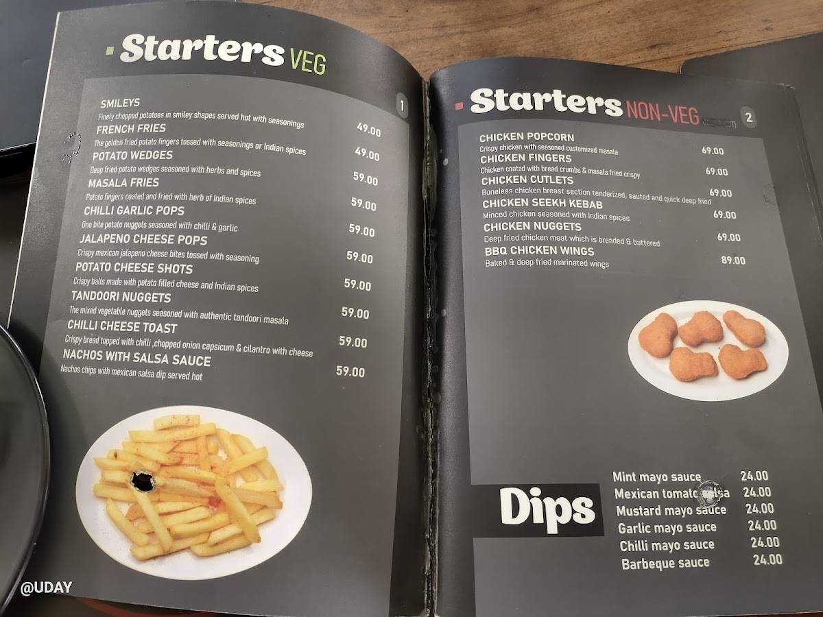 Menu at Skyline Pizzeria Bakery and Cafe, Bengaluru