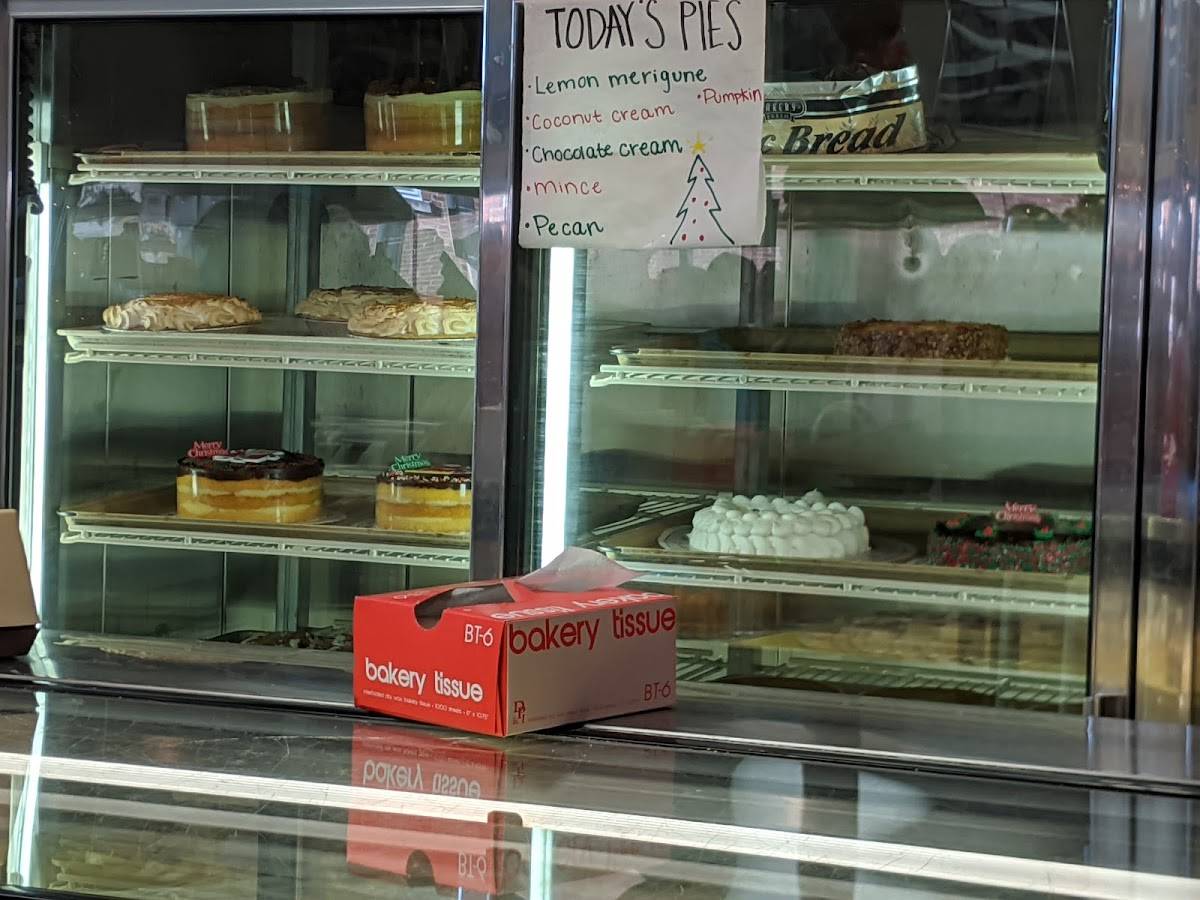Menu at Missouri Baking Co bakery, St. Louis