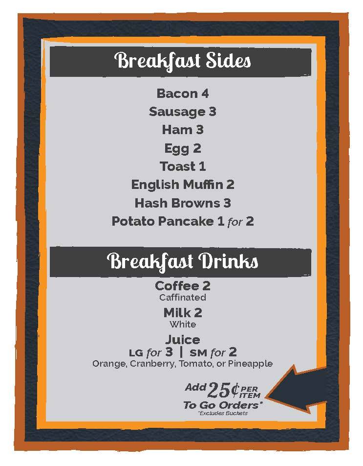 Menu at Jordan Bar and Grill, Stevens Point