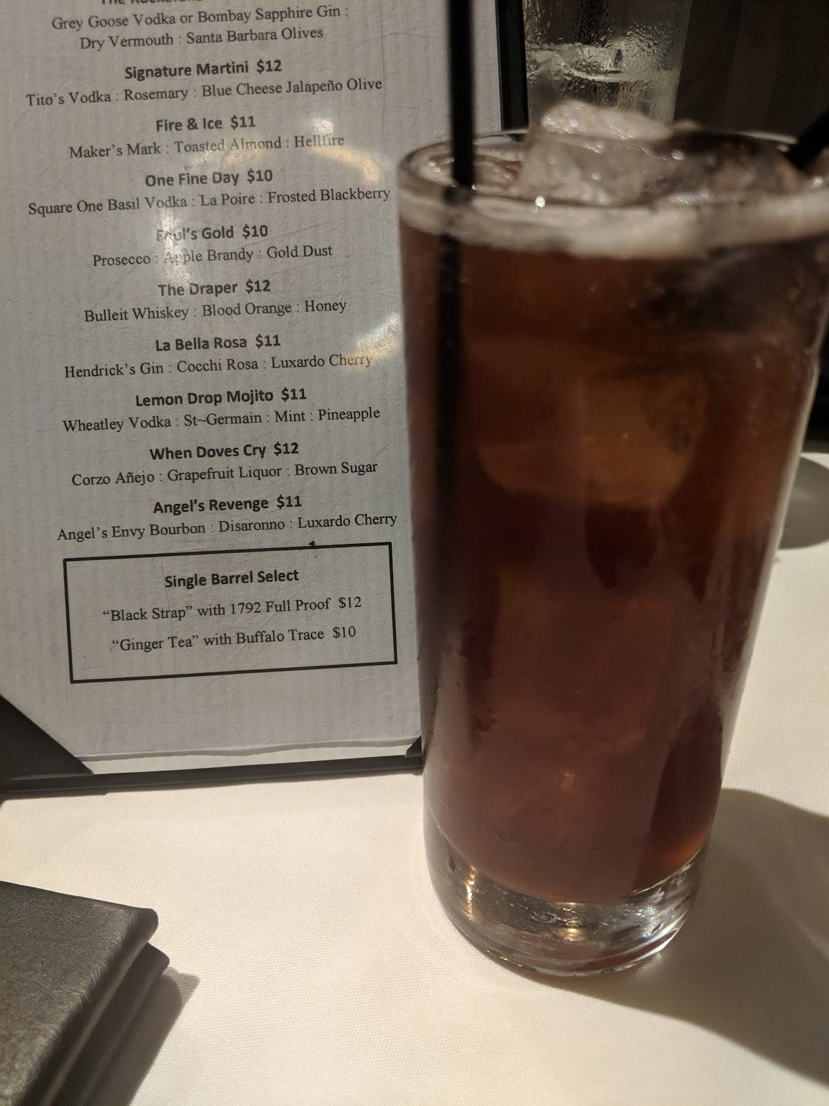 Menu at Stoney River Steakhouse and Grill, Franklin, Galleria Blvd